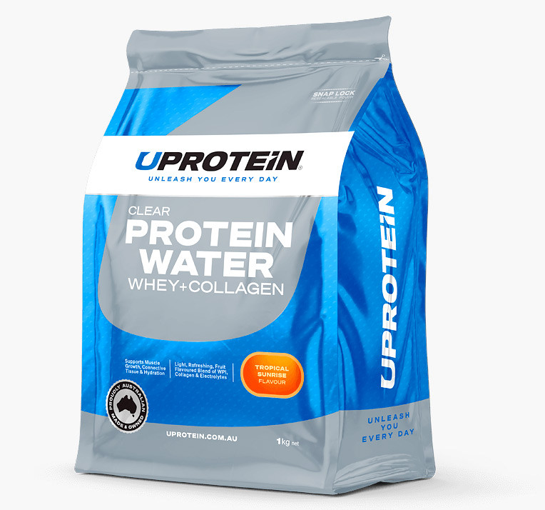 Clear Whey Protein Water + Collagen - Uprotein
