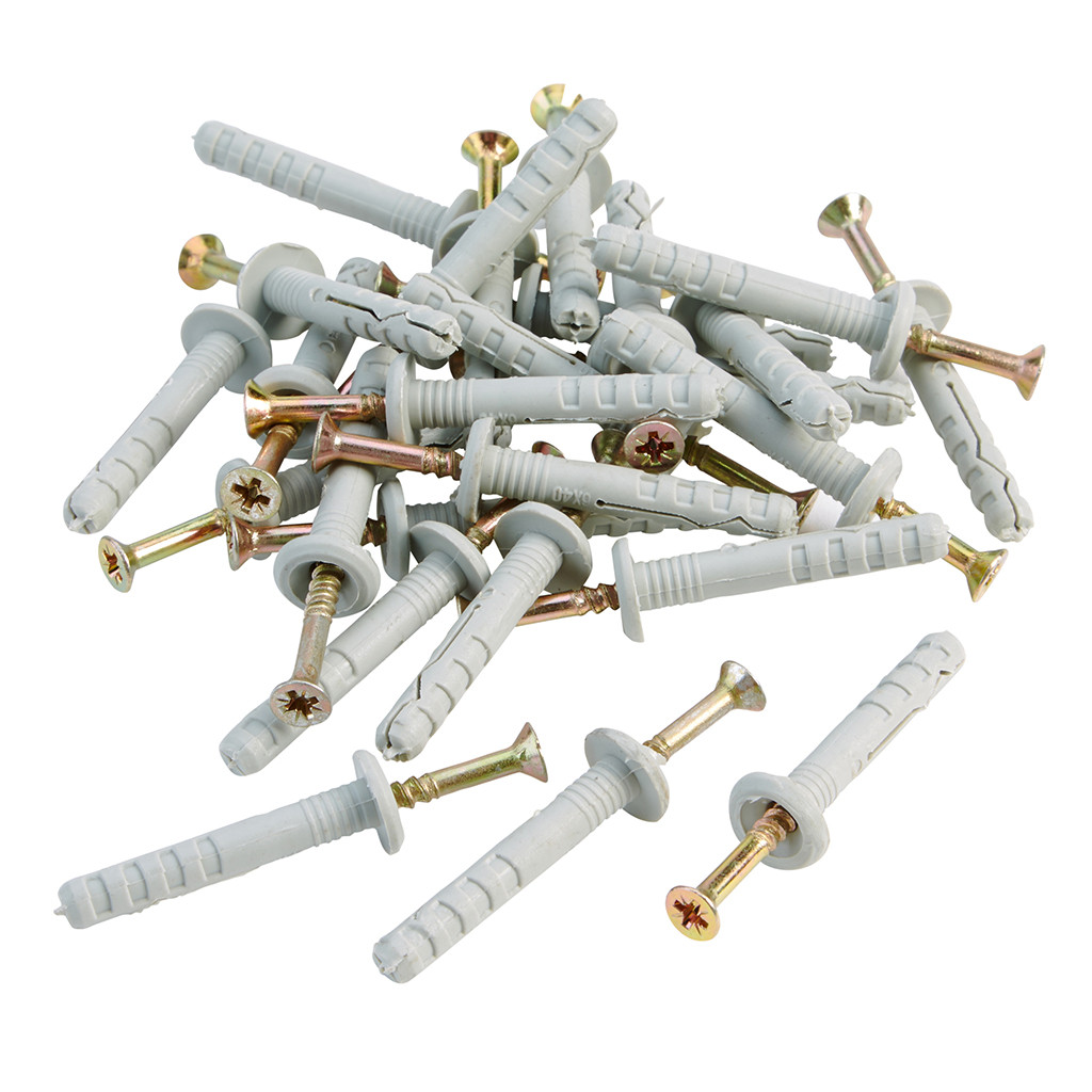 Hammer Fixing - M6 X 40 mm / 100 Per Box / Pozi-Drive Head - MFF.003 ...