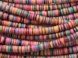 African Vinyl Disc Beads - Happy Mango Beads
