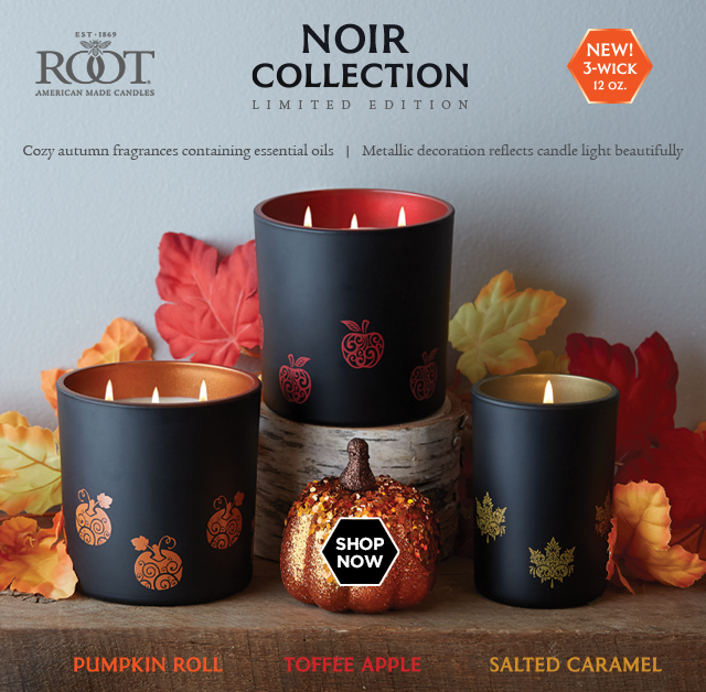 NEW! Limited Edition Noir Collection - Root Candles USA
