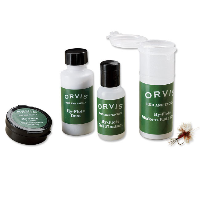 Orvis Fly Fishing Floatant / FREE STANDARD US SHIPPING / Orvis Complete Hy Flote Floatant System