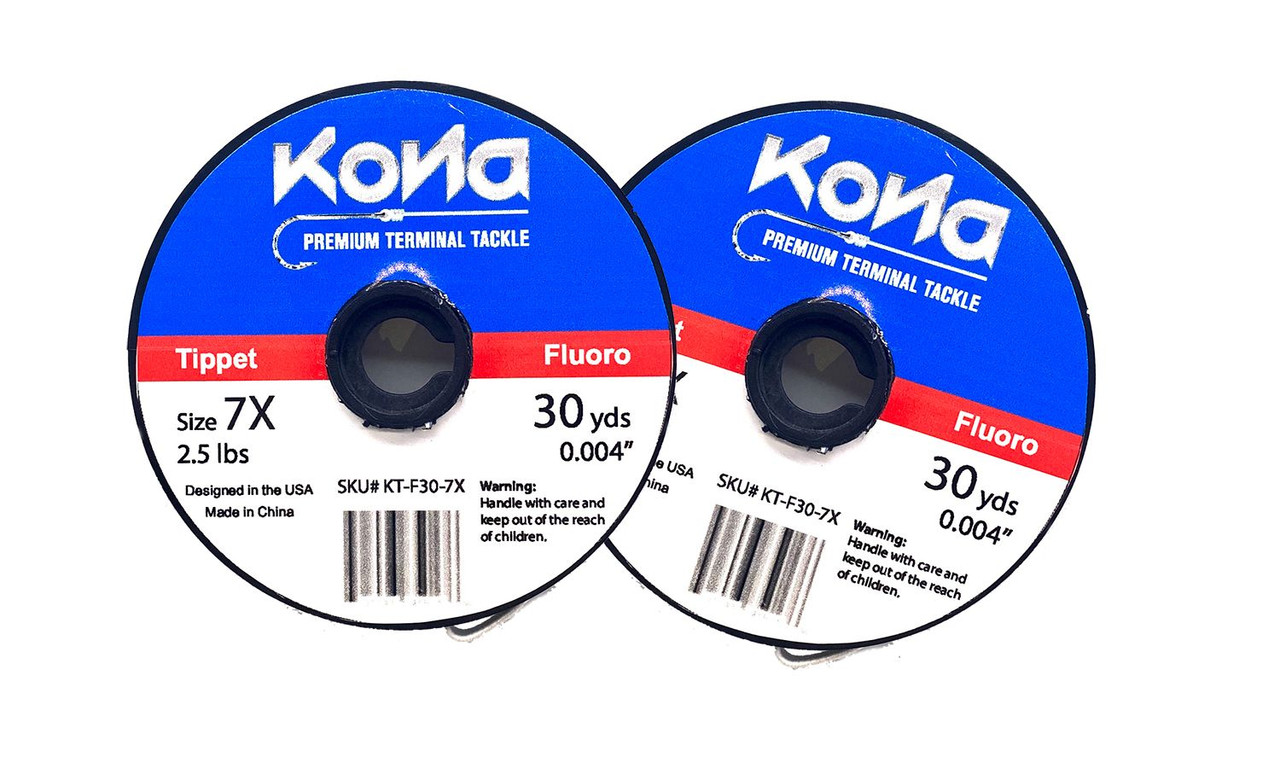 Fluorocarbon Leaders & Tippet / Kona Fluorocarbon Tippet Material
