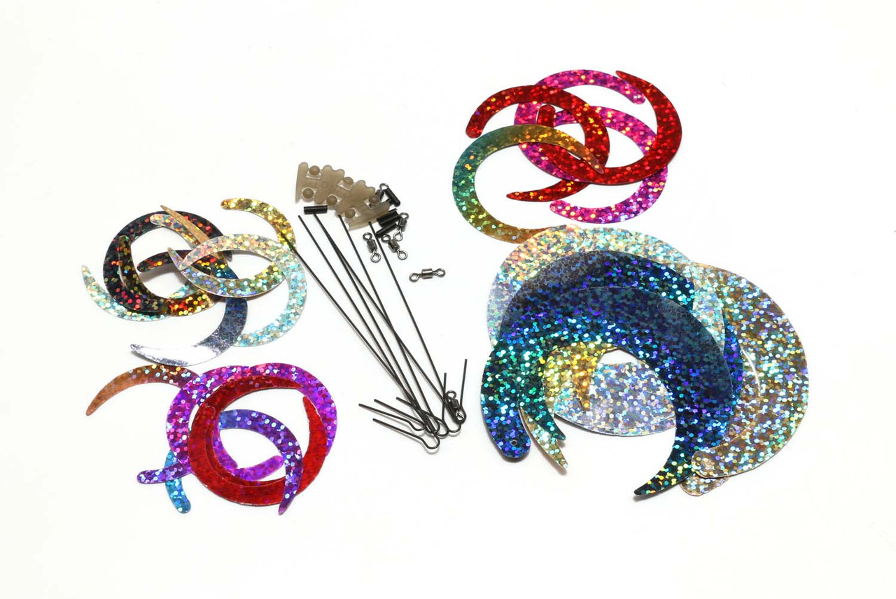 Hareline Holo Tails - Sparkling Fly Tying Material for Irresistible Flies