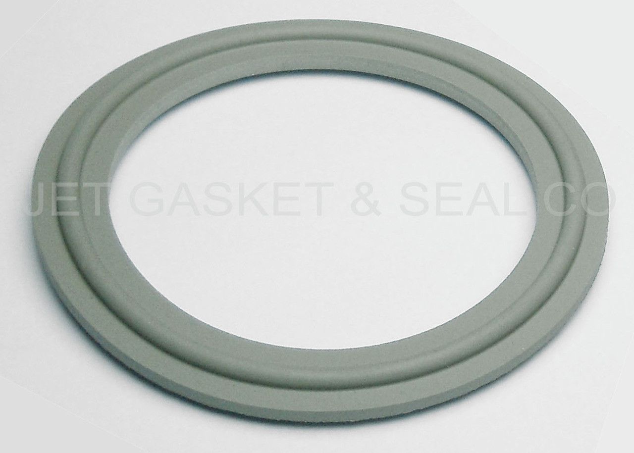3" White Buna Metal Detectable Tri-Clamp Gasket - Brewery Gaskets