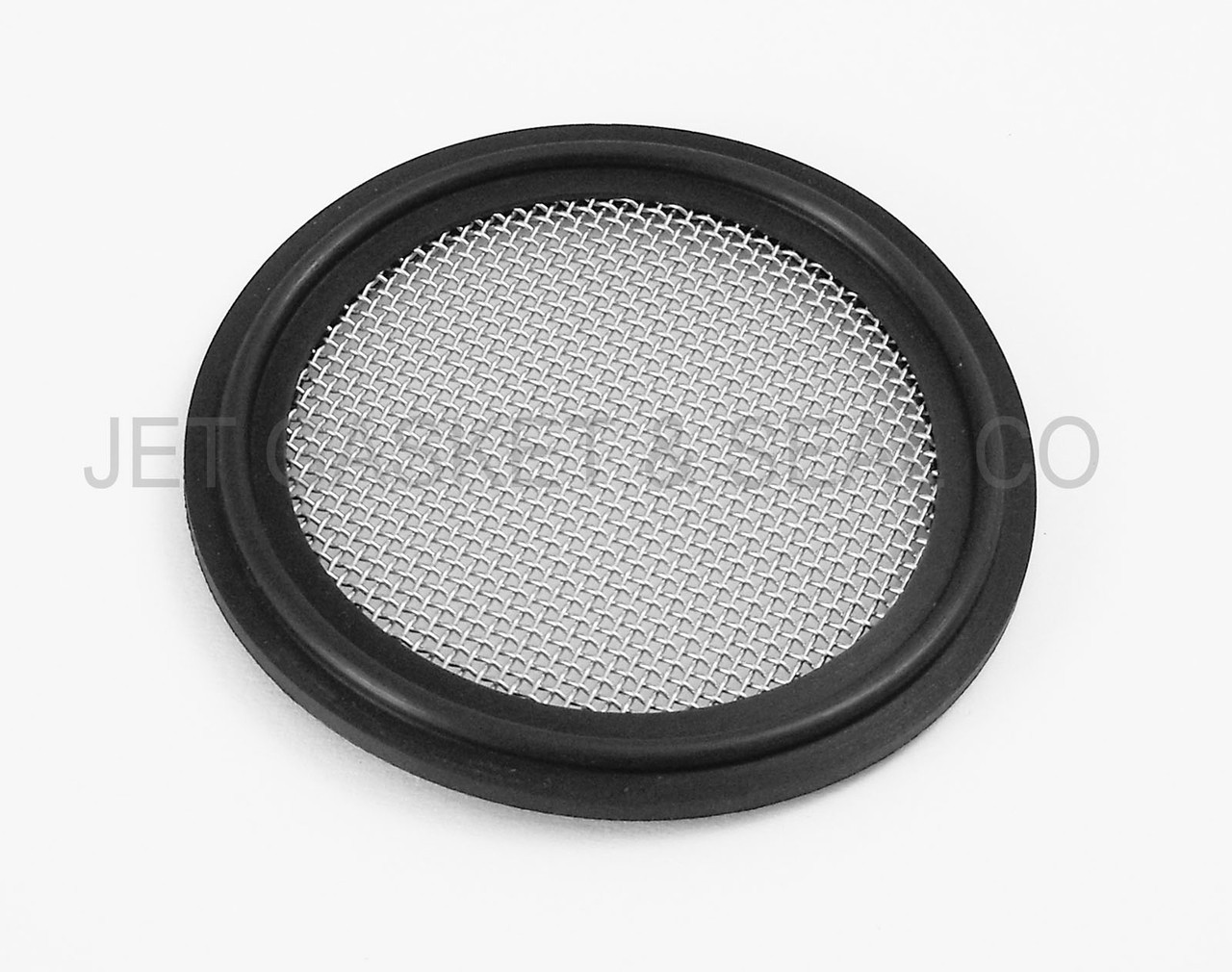 Tri Clamp Screen Gasket 2.5" Black Buna 20 Mesh - Brewery Gaskets