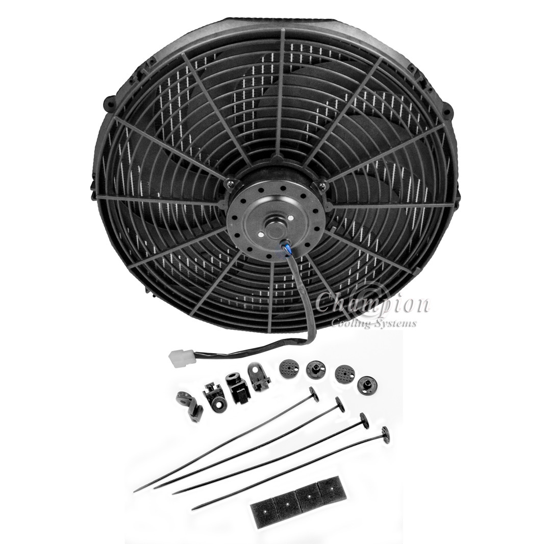 14 inch 1400cfm Electric Fan with Spiral Blades Revisible Pull or Push Air