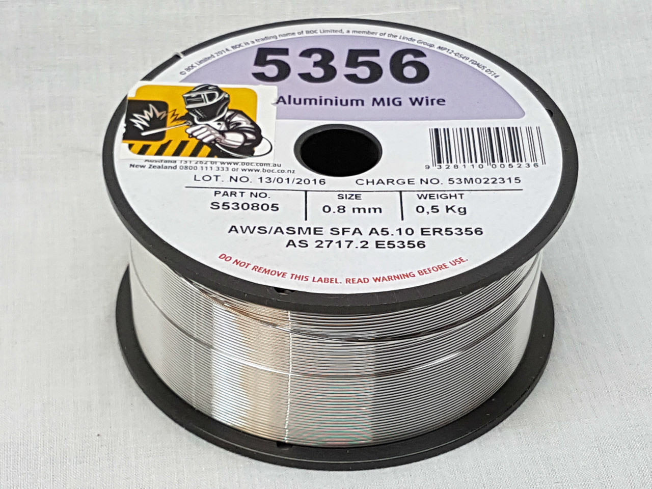 Aluminium 5356, 0.8mm - WeldPlus