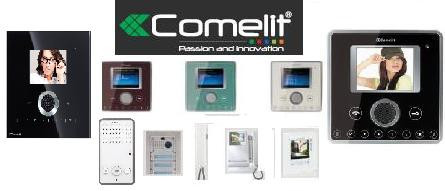 Comelit 3452 Stainless Steel ViP Digital Sense 316 audio video entry ...