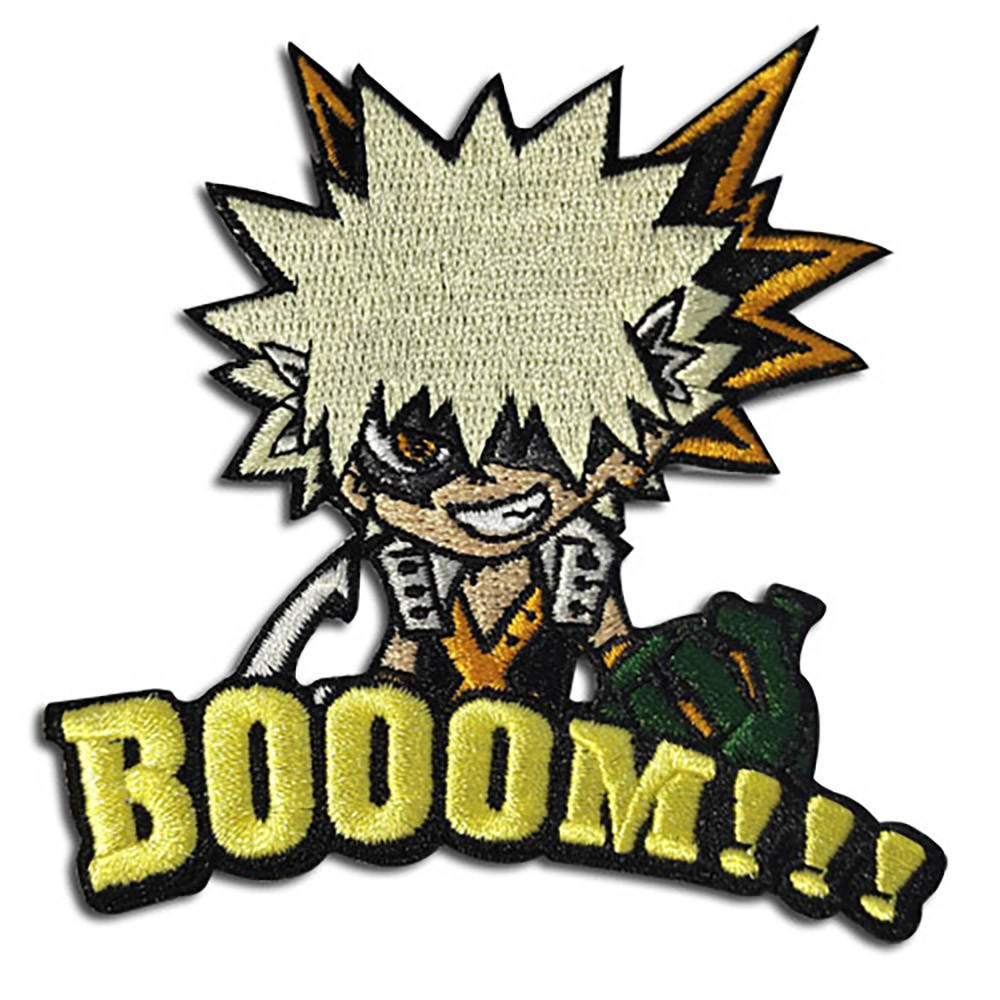 My Hero Academia: Katsuki Bakugo BOOM!!! Patch - Circle Red