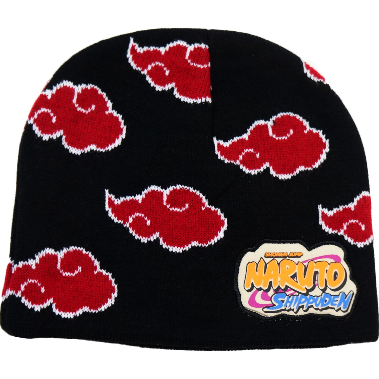 Naruto Shippuden: Akatsuki Clouds Beanie - Circle Red