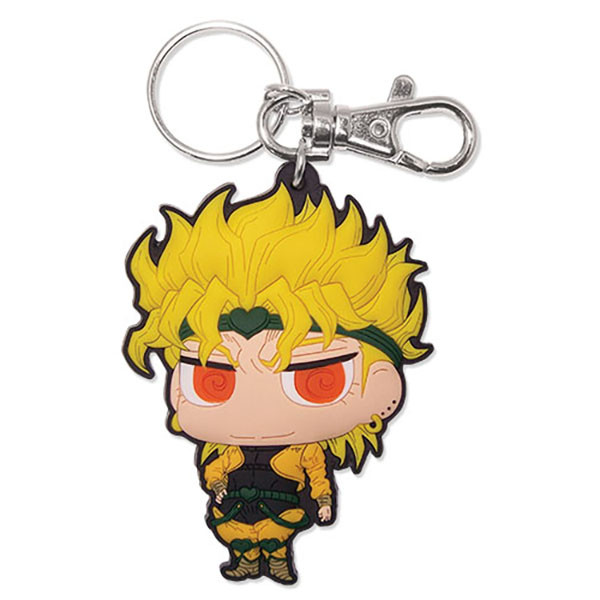 Jojo's Bizarre Adventure: SD Chibi Dio Brando PVC Keychain - Circle Red