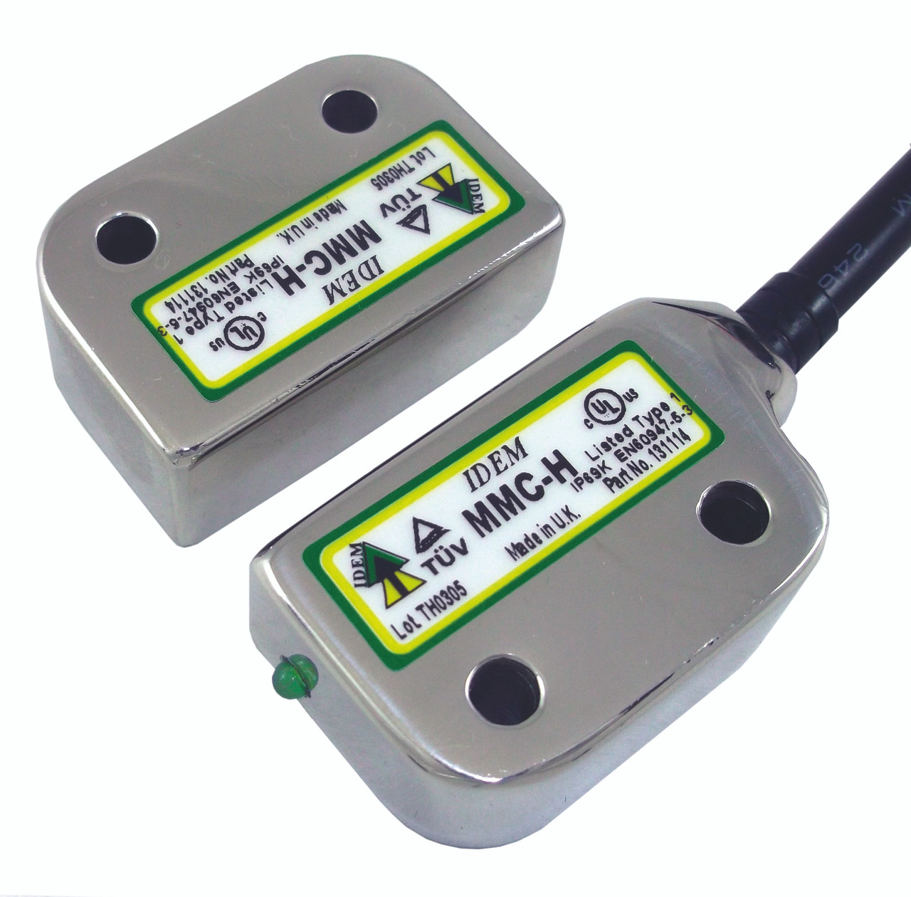 IDEM 131112 Stainless Steel Magnetic Interlock Switch | Safety Cents