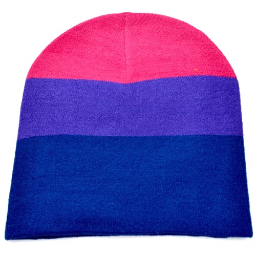 Bi Pride / Bisexual Pride Flag Beanie Hat - LGBT Pride Cap - Pride Shack