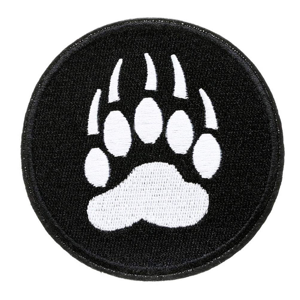Bear Pride / Bear Paw Patch Iron On - Gay Bear Pride 3 Bear Pride / Bear Paw Patch Iron On - Gay Bear Pride 3