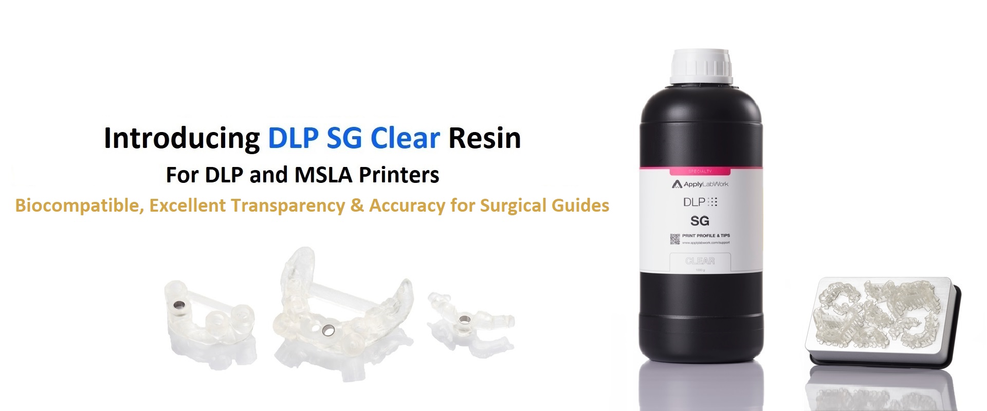 ApplyLabWork｜3D Printing Resins for SLA/ DLP/ LED/ LCD Printer compatible