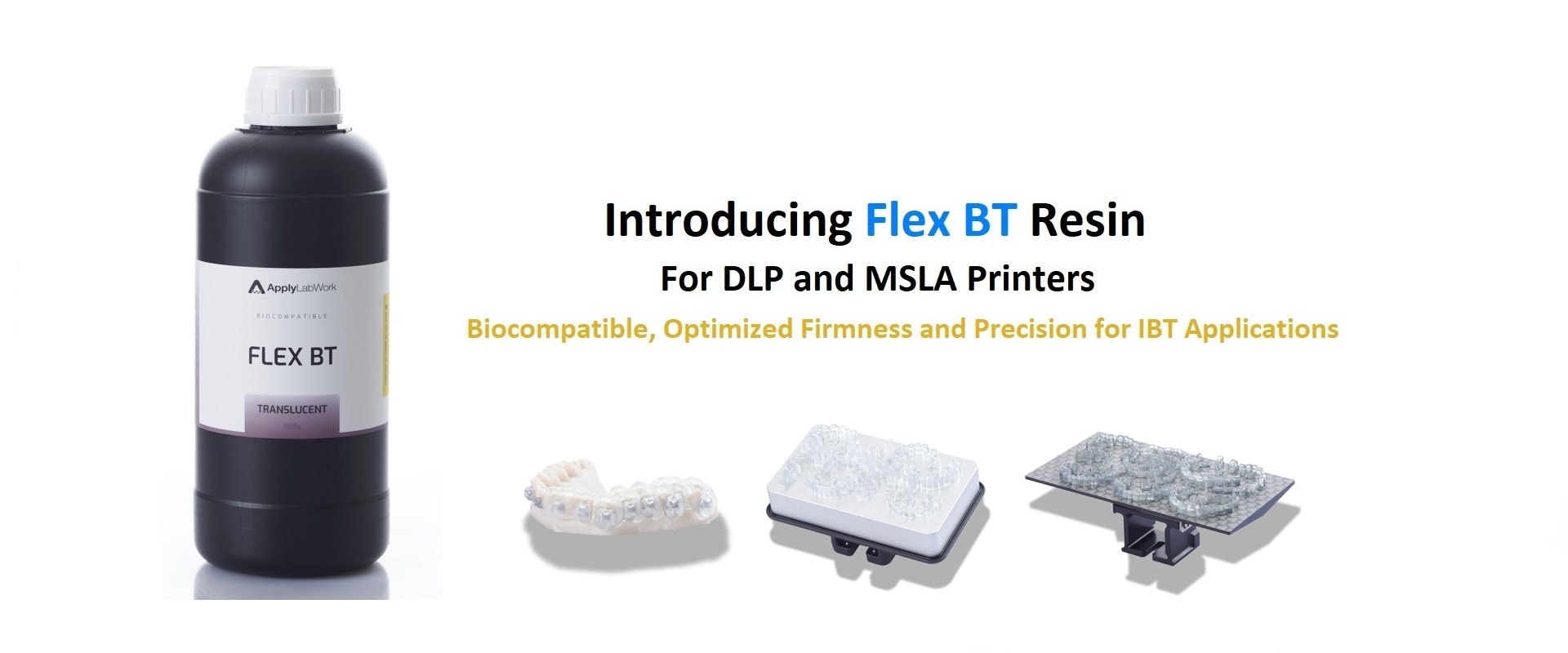 ApplyLabWork｜3D Printing Resins for SLA/ DLP/ LED/ LCD Printer compatible