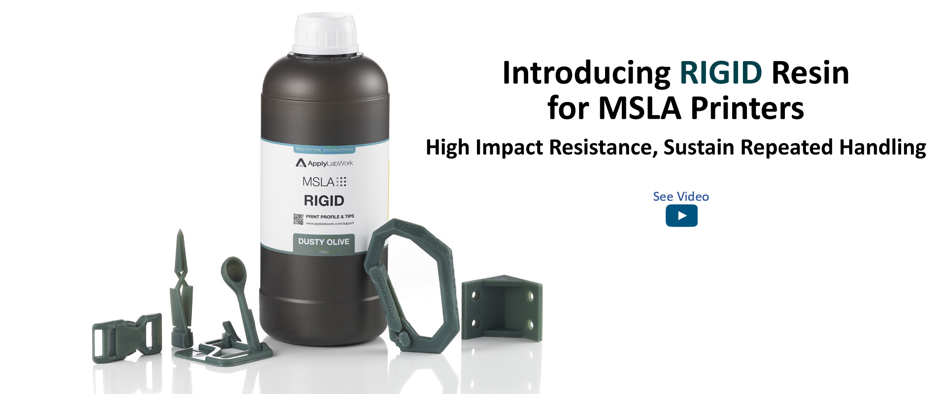 ApplyLabWork｜3D Printing Resins for SLA/ DLP/ LED/ LCD Printer compatible