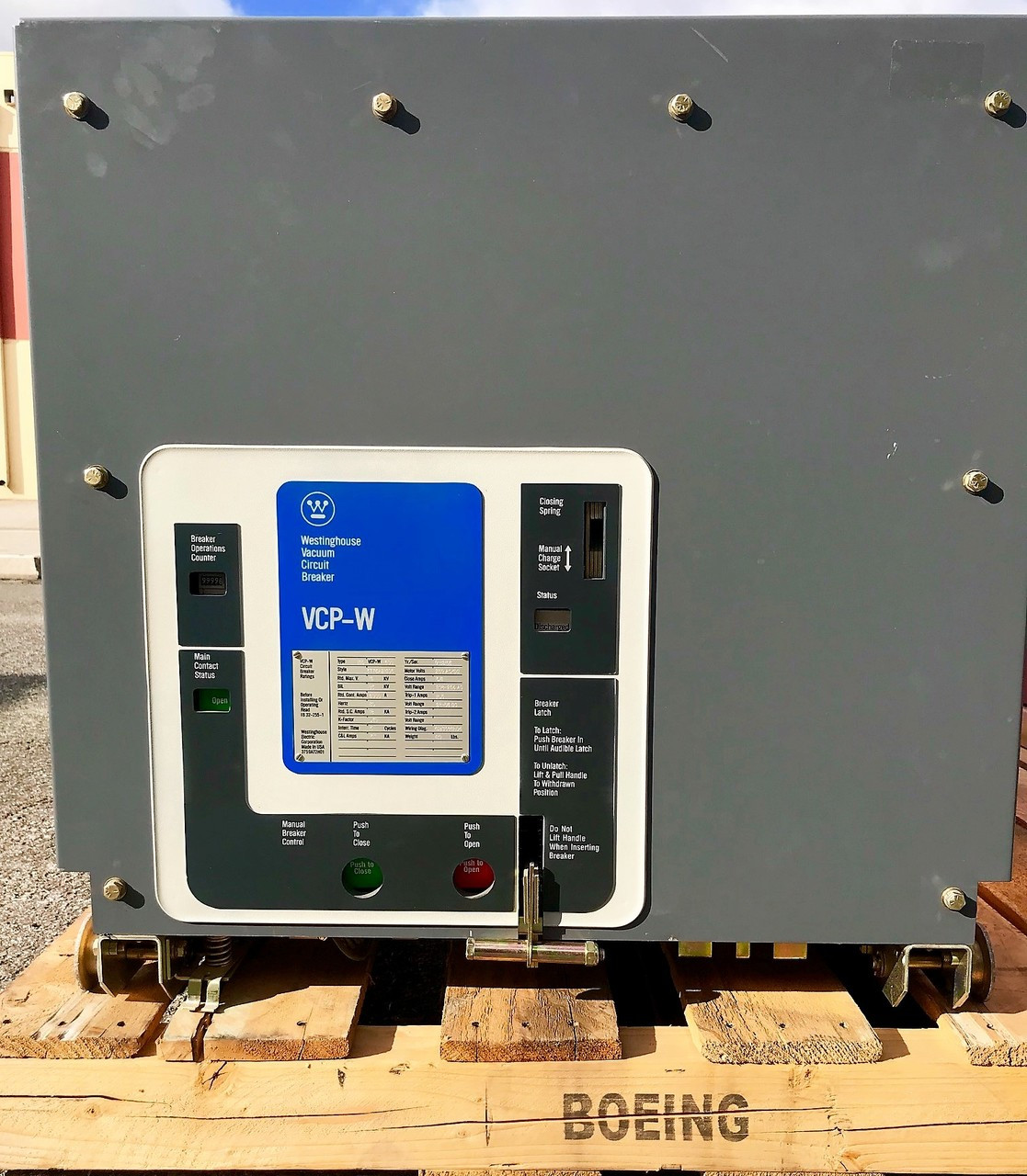 Westinghouse 150 VCP-W 500 125VDC NEW SURPLUS -- SKU 13005 - National ...