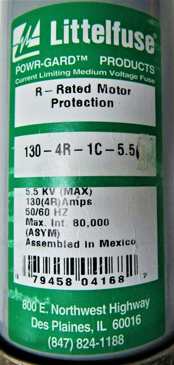 LITTEL FUSE 130 4R 1C 5.5 - National Circuit Breaker Store