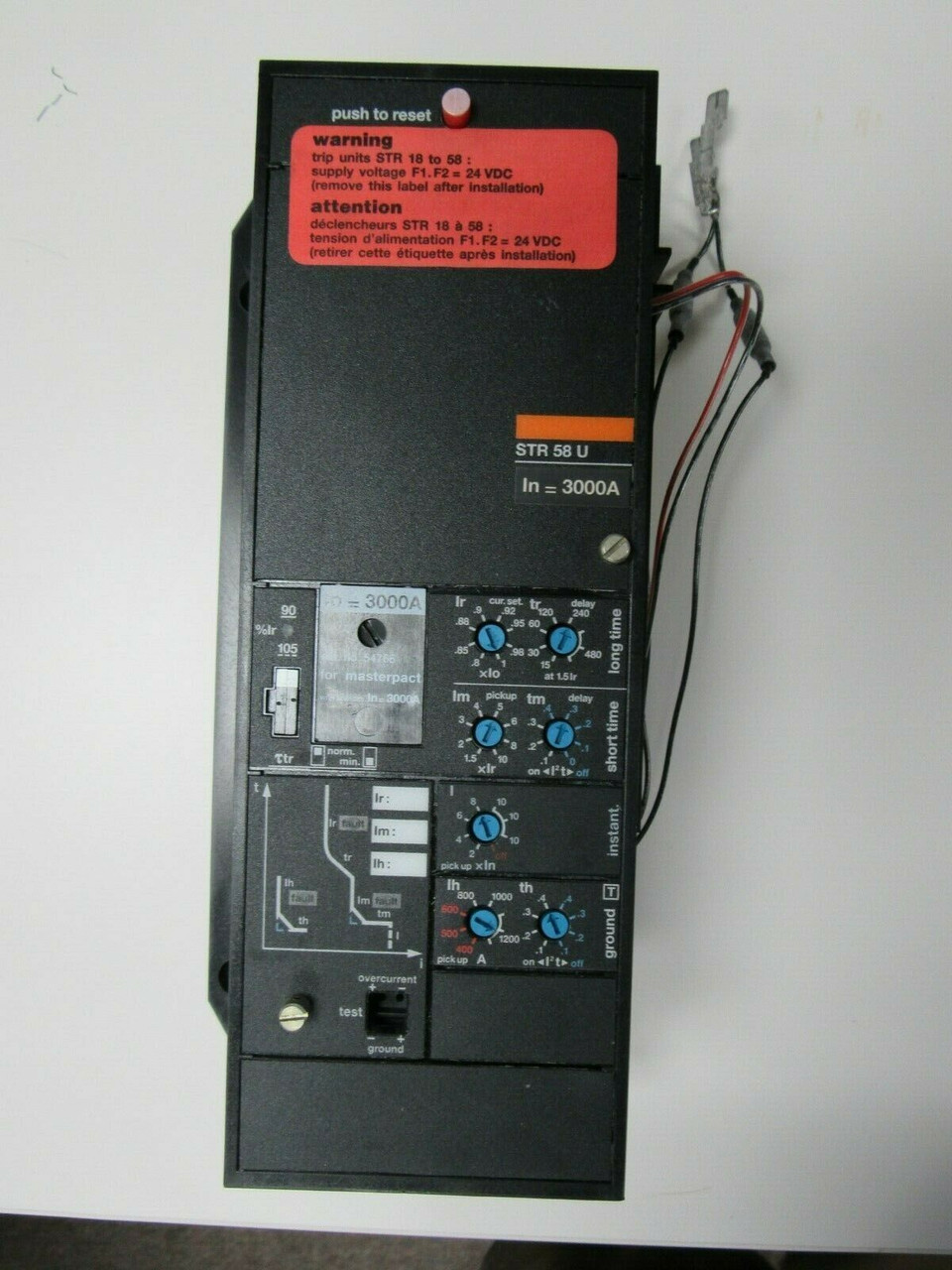 Square D 3000 Amp Trip Unit - National Circuit Breaker Store
