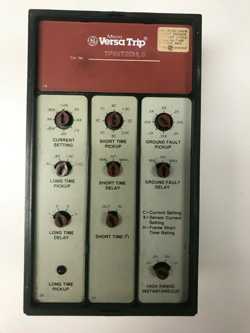 GE MICRO VERSA TRIP TP9VT20HLG - National Circuit Breaker Store