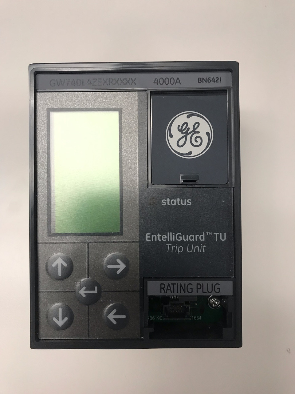 GE Entelliguard TU Trip Unit GW740L4ZEXRXXXX 4000A - National Circuit ...
