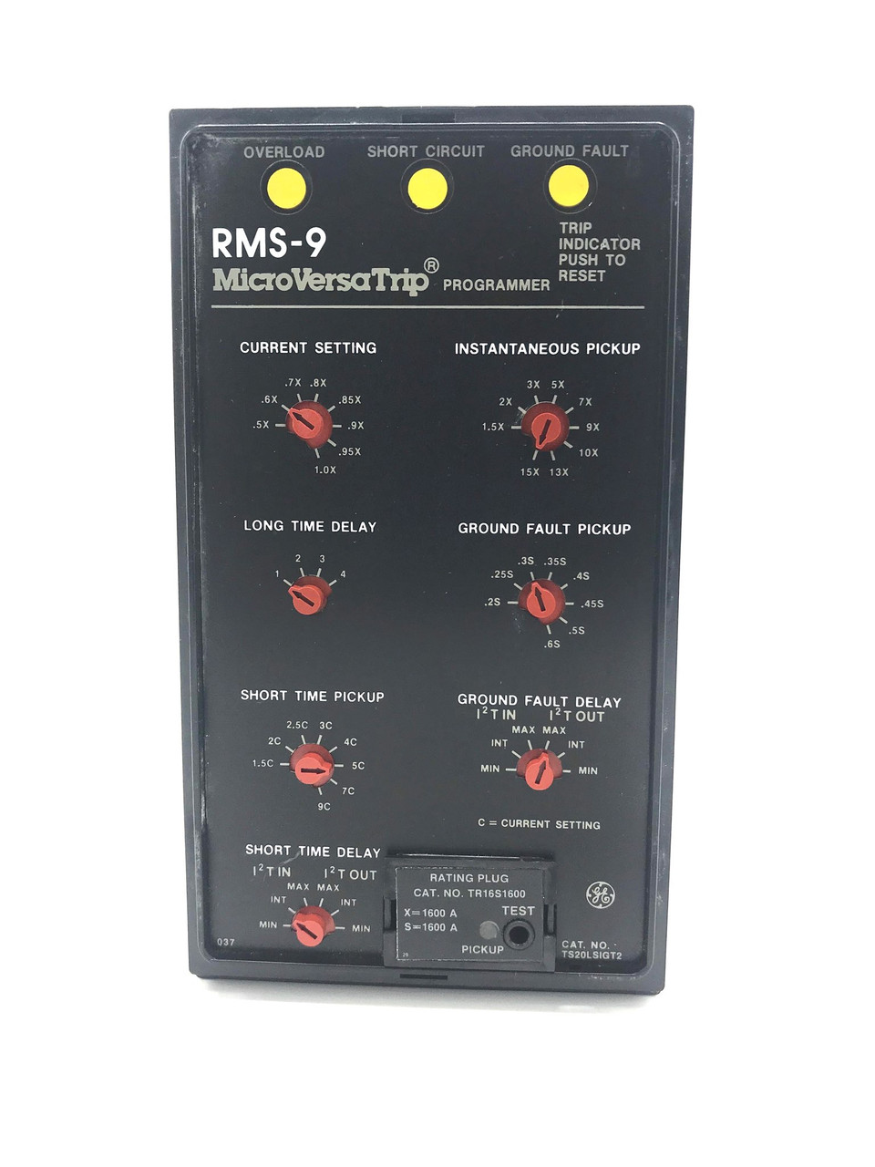 TS20LSIGT2 RMS-9 Micro Versa Trip Unit Programmer w/ TR16S1600 Rating ...