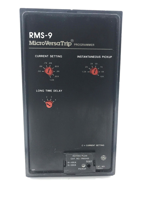 TS20LI RMS-9 Micro Versa Trip Unit Programmer w/ TR8S400 Rating Plug ...