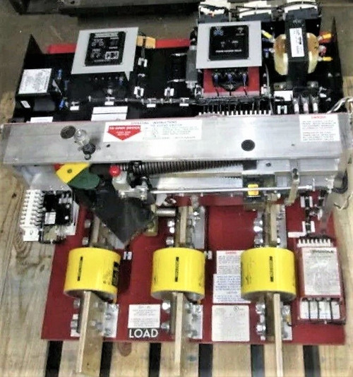 QA-2533-CBC Pringle 2500A 480V Switch Red Back w/Shunt trip & Ground ...