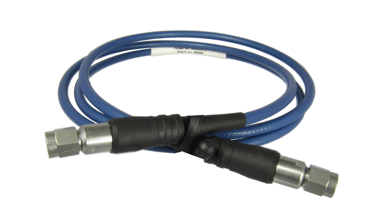 ST18/SMAm/SMAm/18 Huber Suhner Flexible Test Cable 18ghz 18in