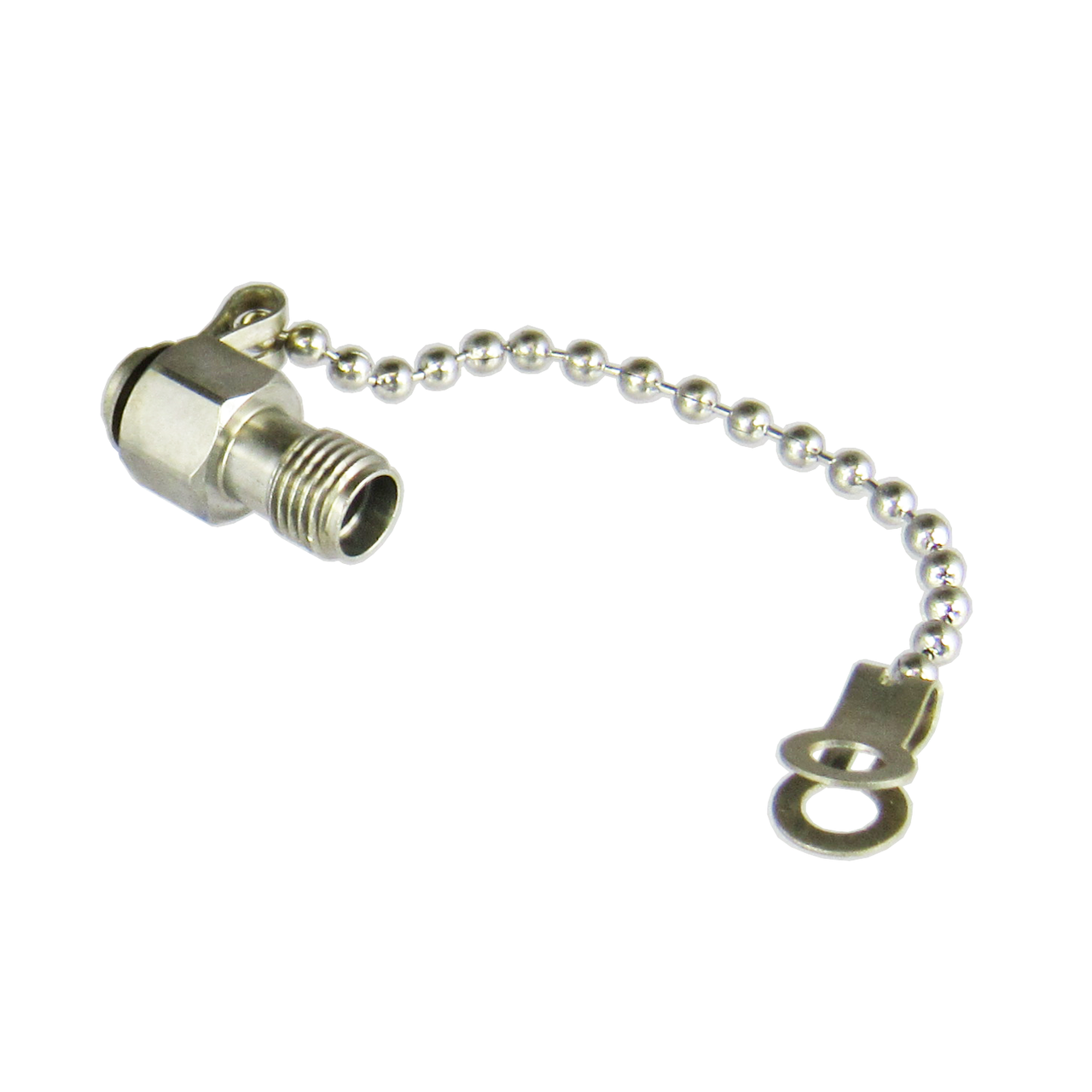 CSM1FC Dust Cap Female for SMA 2.92mm 3.5mm S Steel with Chain