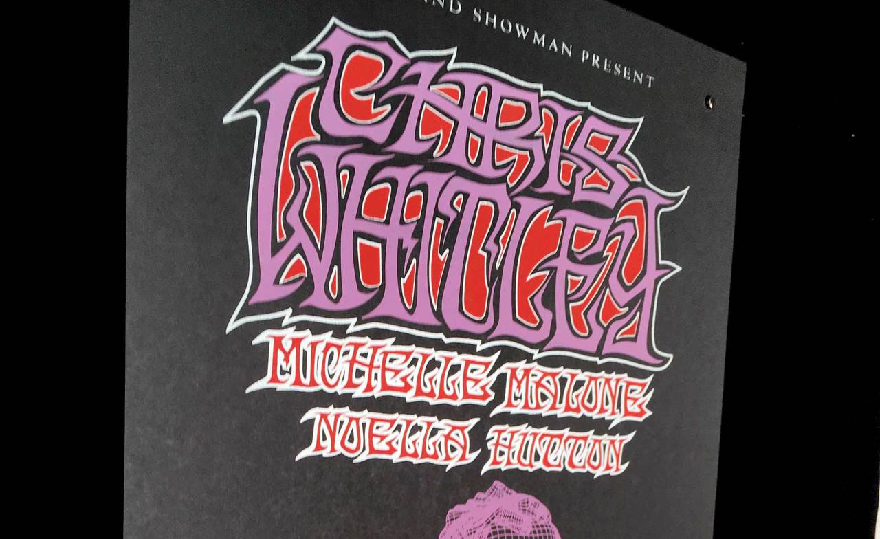 Chris Whitley Poster Michelle Malone Berbati's Pan 1998 Signed 150 Gary ...