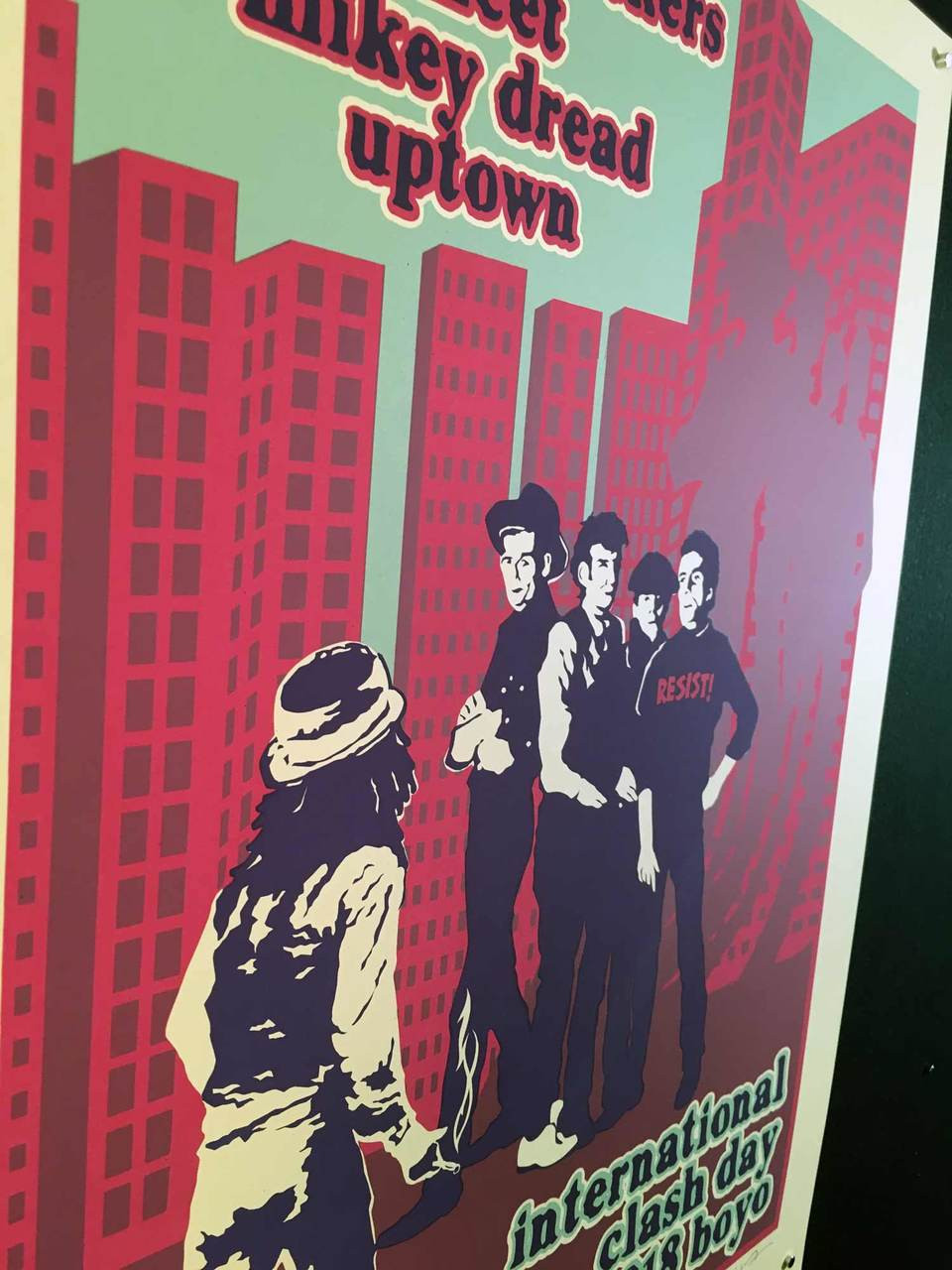 International Clash Day Poster SN 70 Clash City Rockers Mikey Dread ...