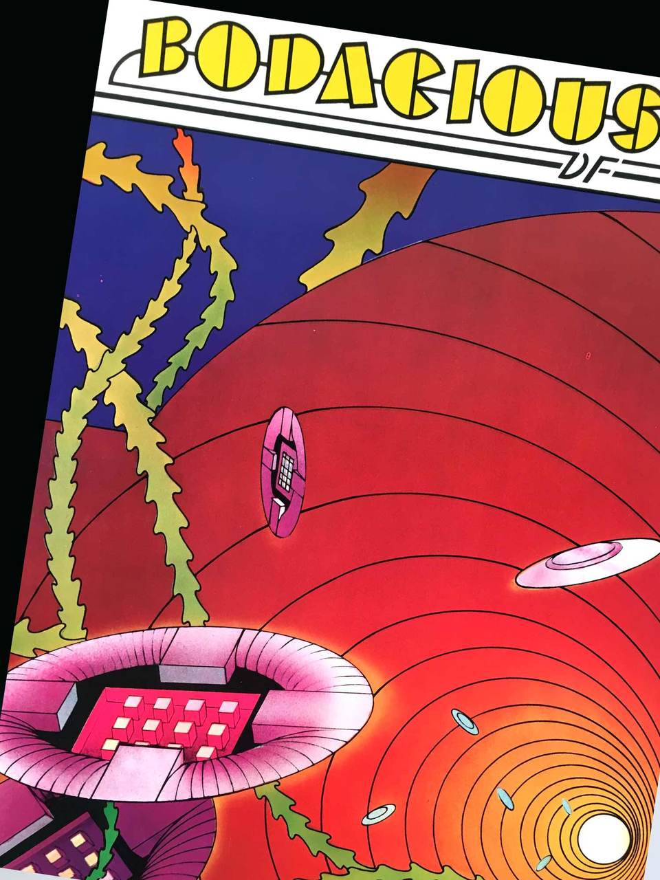 Bodacious DF Jefferson Airplane Marty Balin Full Size Orig 1973 Poster ...