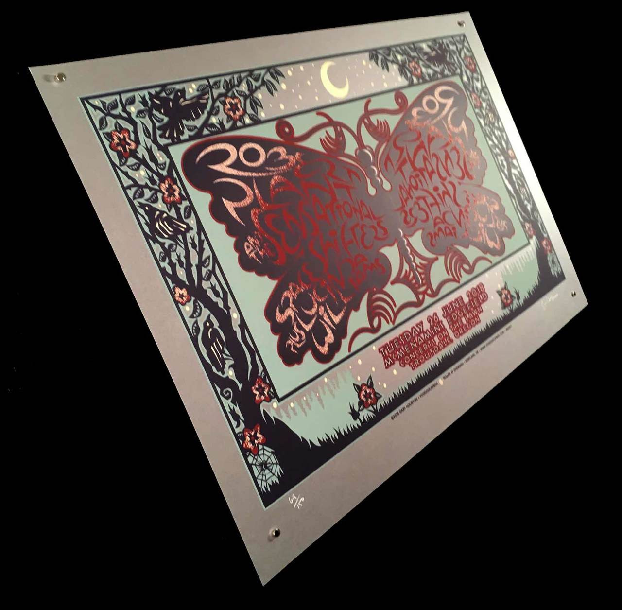 Robert Plant and Sensational Shape Shifters Poster 2018 SN 150 by Gary ...