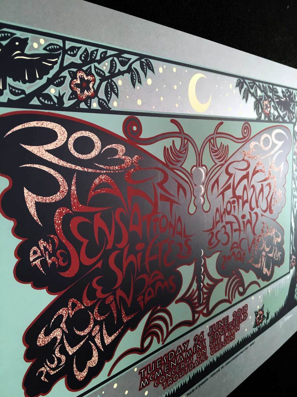 Robert Plant and Sensational Shape Shifters Poster 2018 SN 150 by Gary ...