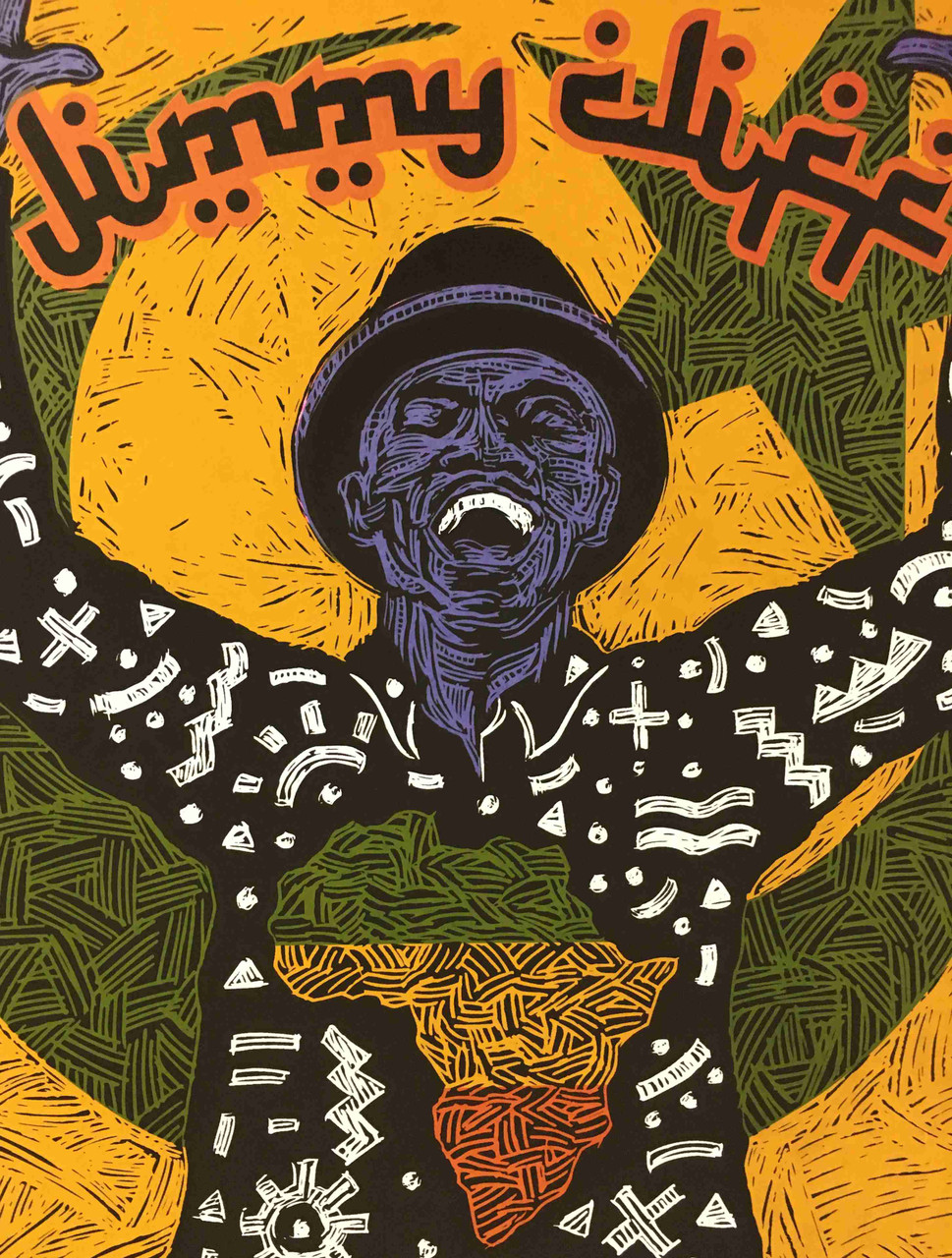 Jimmy Cliff Poster Oregon Zoo 2010 Original Silkscreen S/N 135 Gary ...