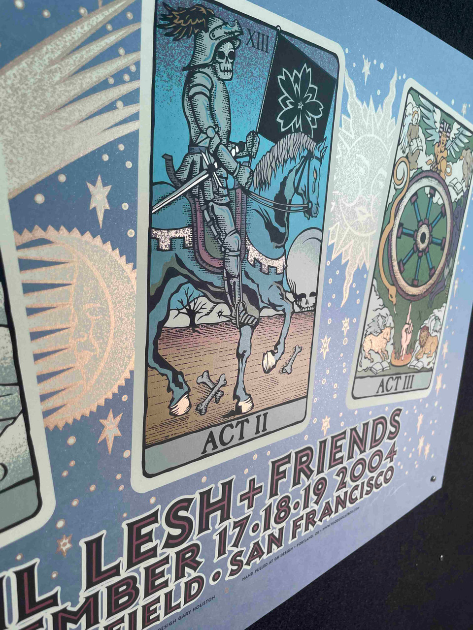 Phil Lesh & Friends Poster Warfield 2004 Original Hand-Signed Gary ...