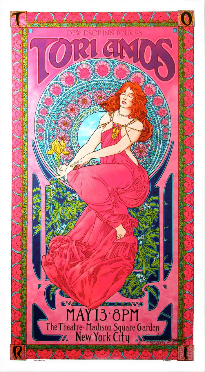Tori Amos Tori Amos Poster Madison Square Garden Theater 1996 Litho ...