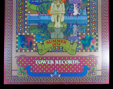 Tower Records Poster "Summer 1974" Original Print Series Rare Frank ...