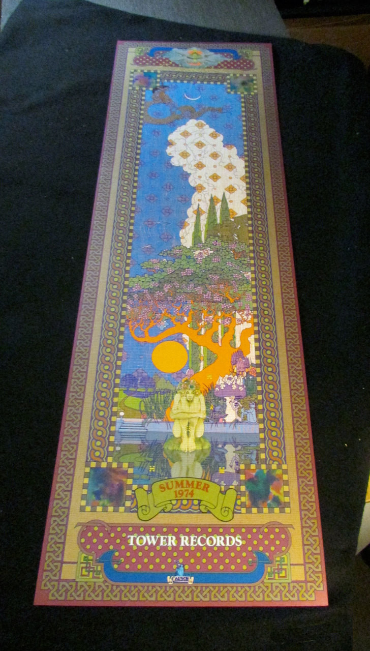 Tower Records Poster "Summer 1974" Original Print Series Rare Frank ...