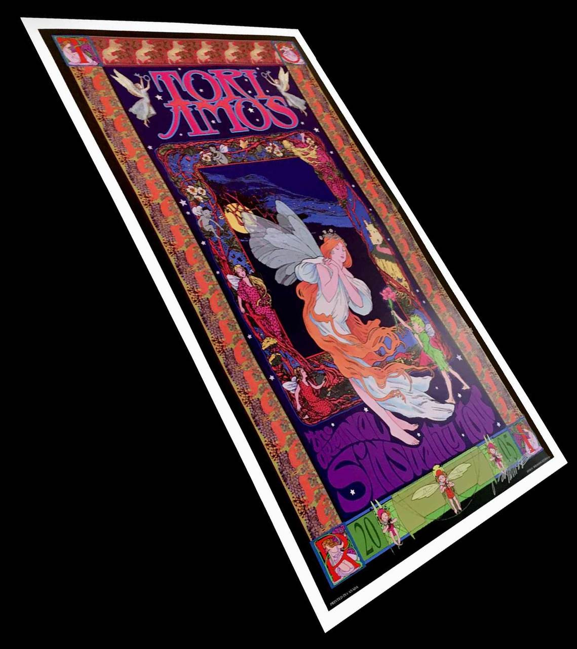 Tori Amos Poster "The Original Sinsuality Tour" 2005 Signed Lithograph ...