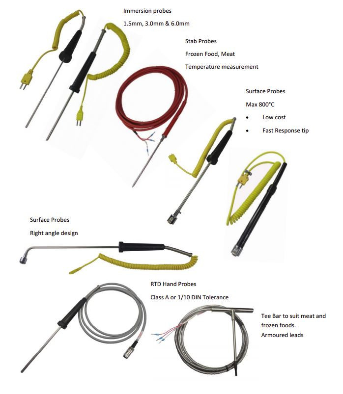 Temperature Probes - MC Scientific