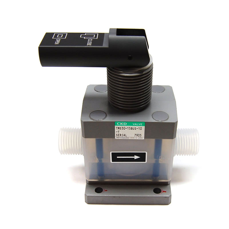 CKD Corporation TMD30-15BUS-10-T Manual Toggle 1/2" Chemical Liquid PFA ...