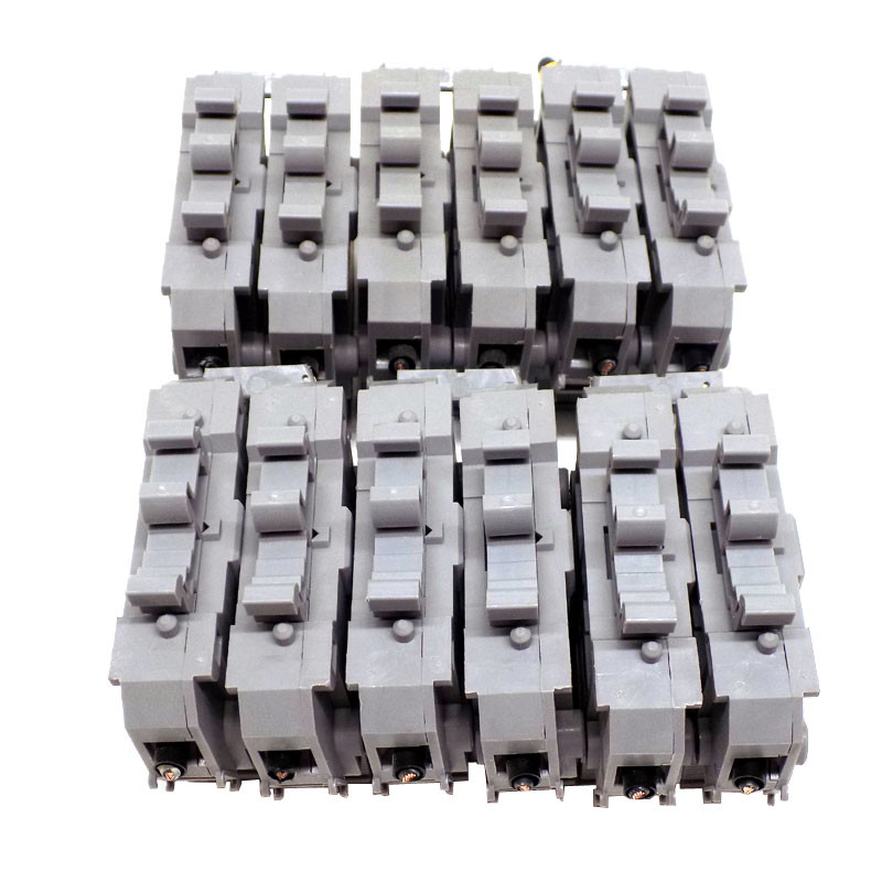 (Lot of 12) Entrelec MD10/22S Din Rail Mount Terminal Block Fuse Holder ...