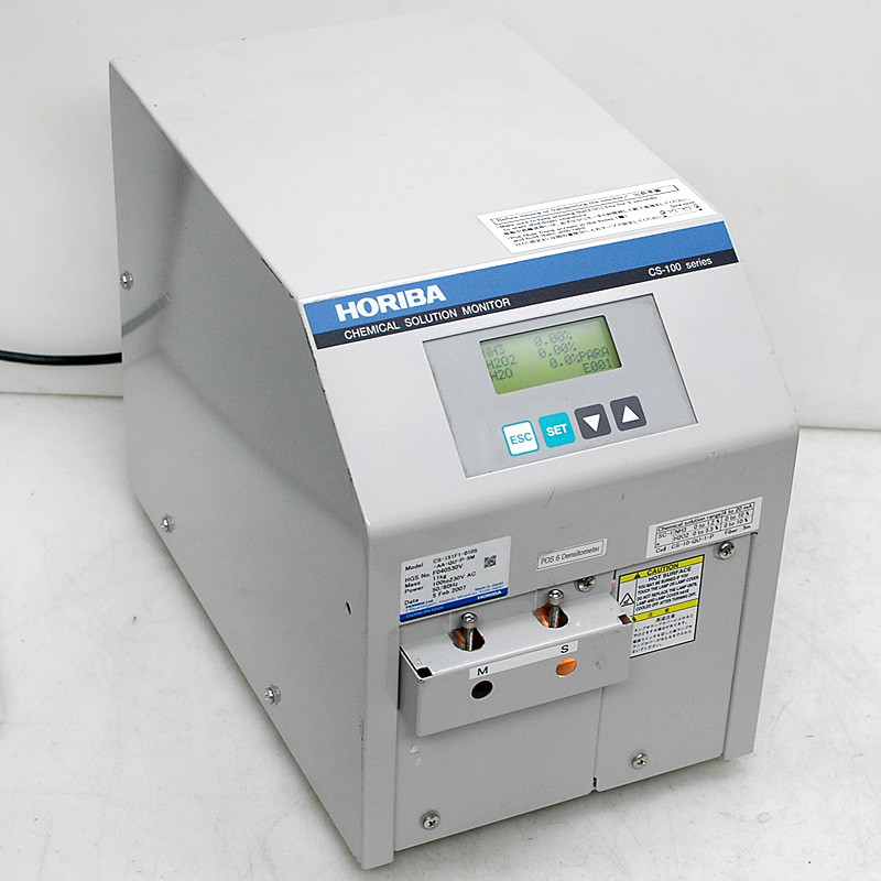 Horiba CS-151F1-0105-AA-QU-P-5M Chemical Solution Concentration Monitor ...