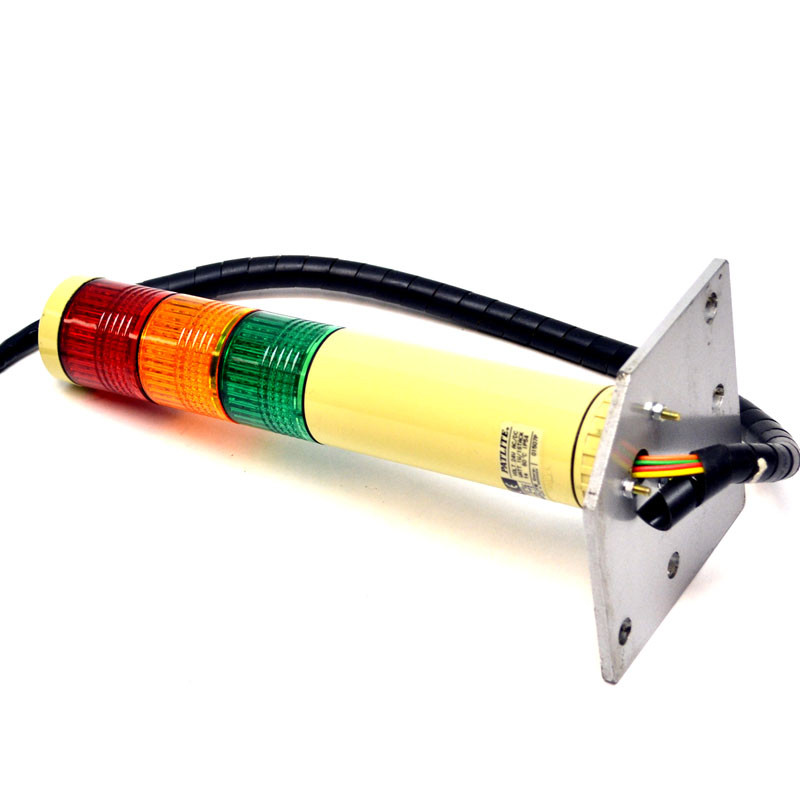 Patlite LCE-FB Beacon Signal Tower Stack Lights w/ Red, Amber, Green Lights