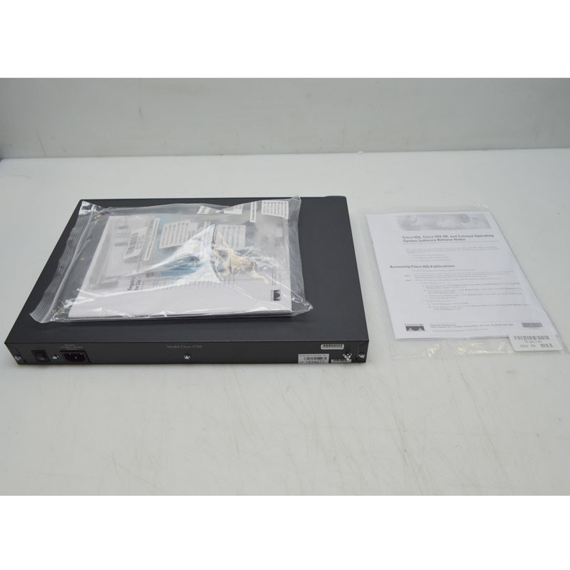 NEW Cisco 1760 Multivoice 19-Inch VoIP Modular Access Router Bundle