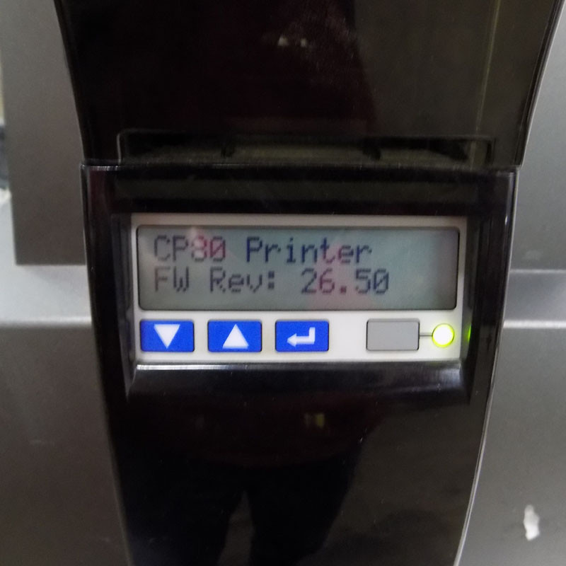 Datacard CP80 Duplex ID Card Printer, Laminator, and Mag Encoder Stripe ...