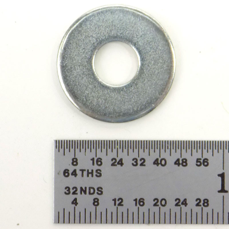 Steel Washers; 6.5mm ID x 18mm OD x 1.6mm Thk (3600)